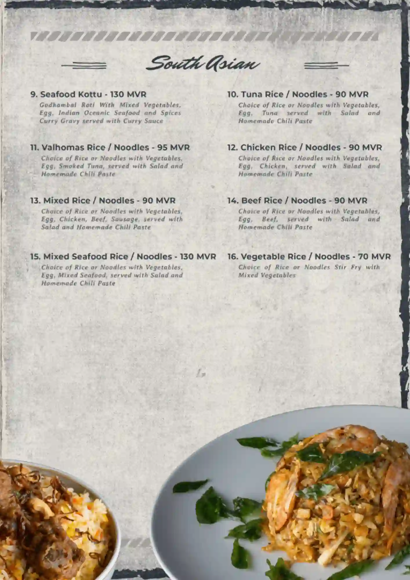Tides Cafe' - Menu.mv