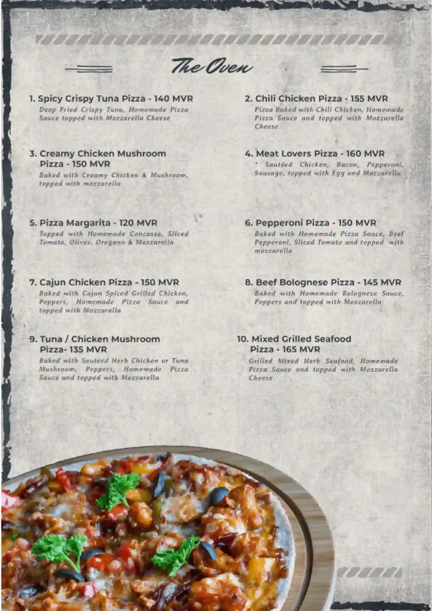 Tides Cafe' - Menu.mv
