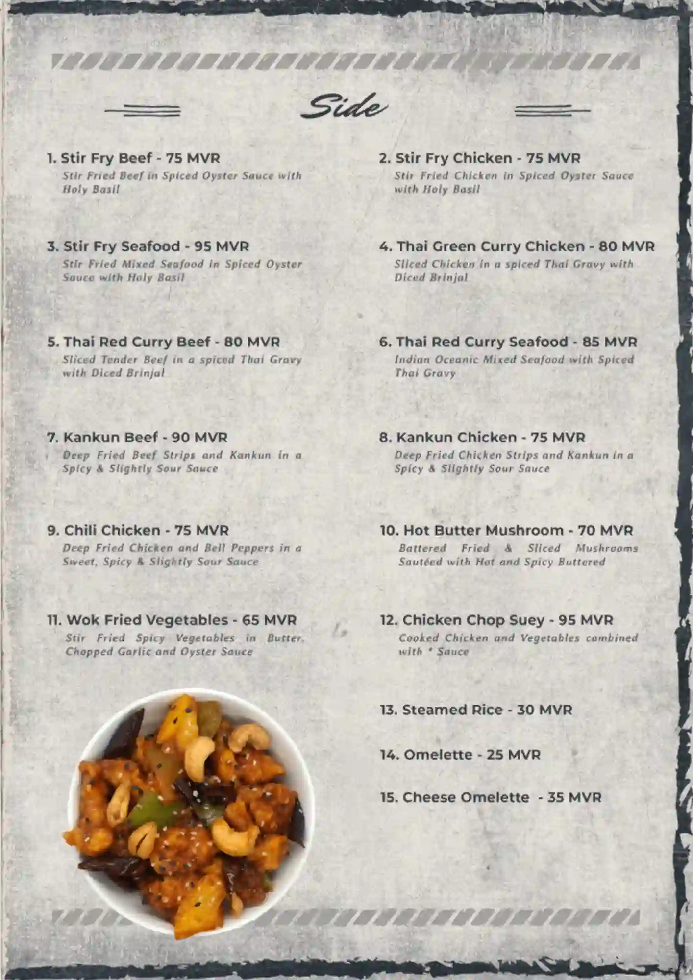 Tides Cafe' - Menu.mv