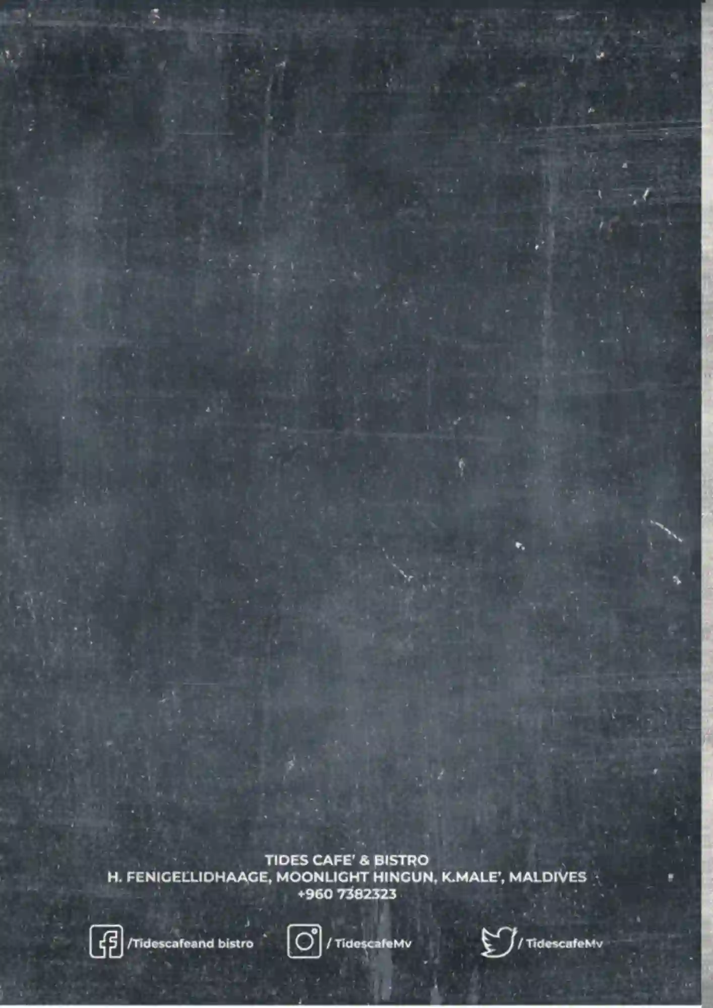 Tides Cafe' - Menu.mv