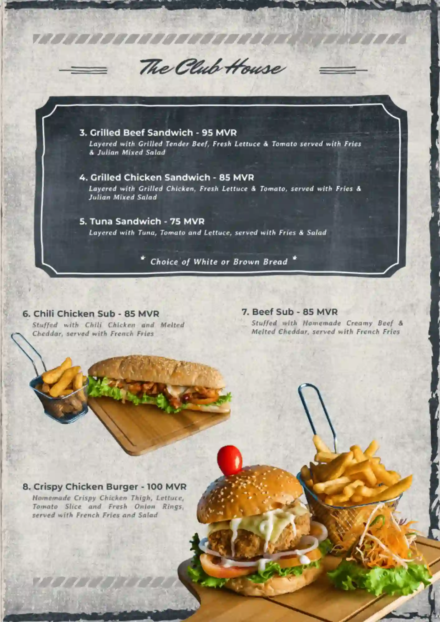 Tides Cafe' - Menu.mv