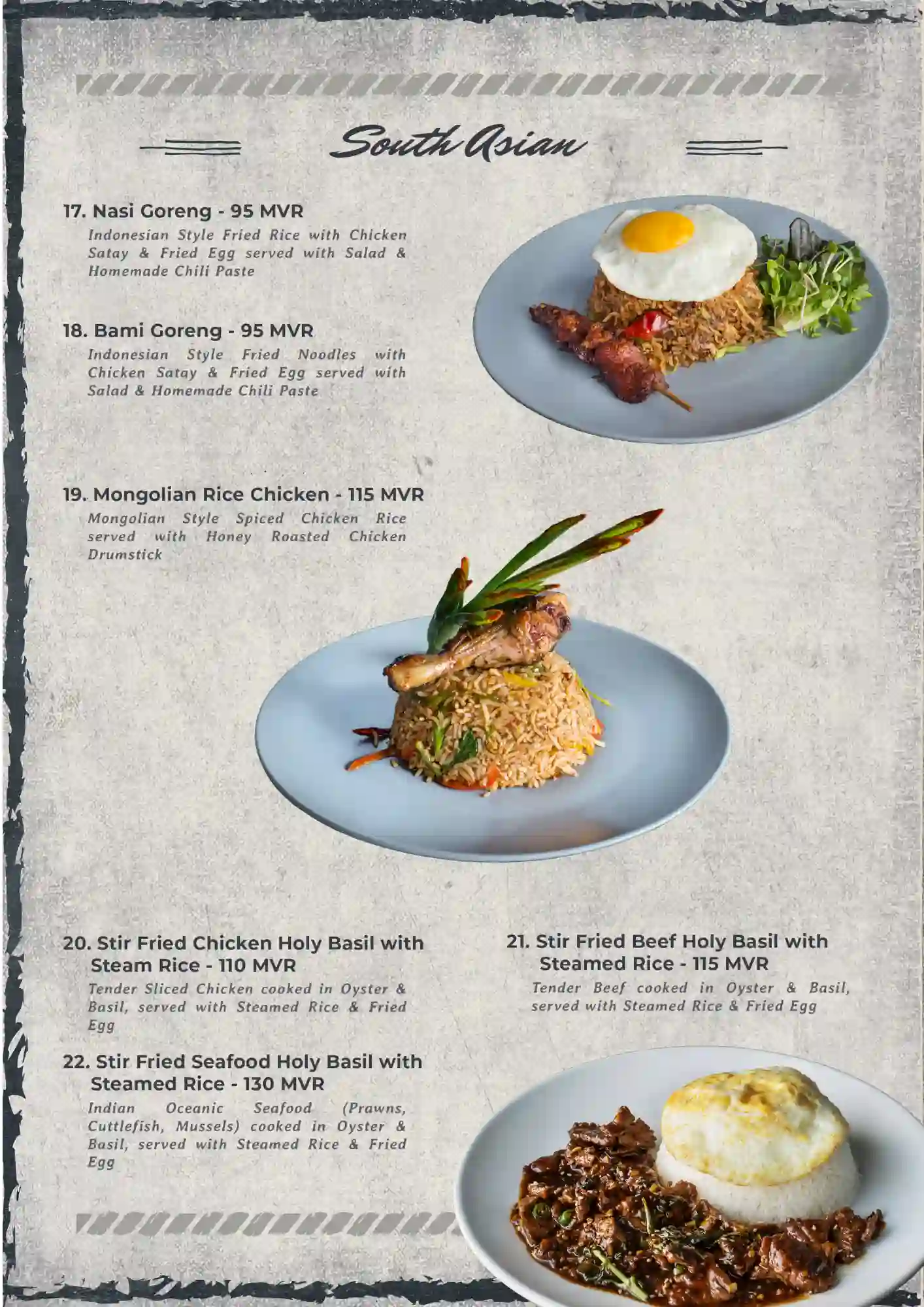Tides Cafe' - Menu.mv